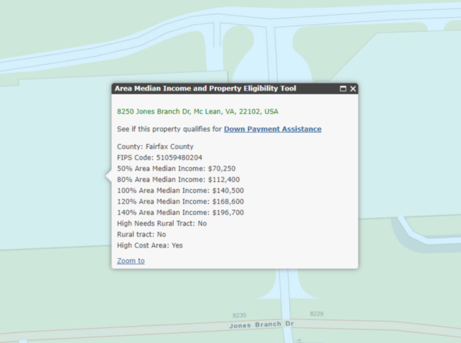 Area Median Income and Property Eligibility Tool - Freddie Mac Single ...